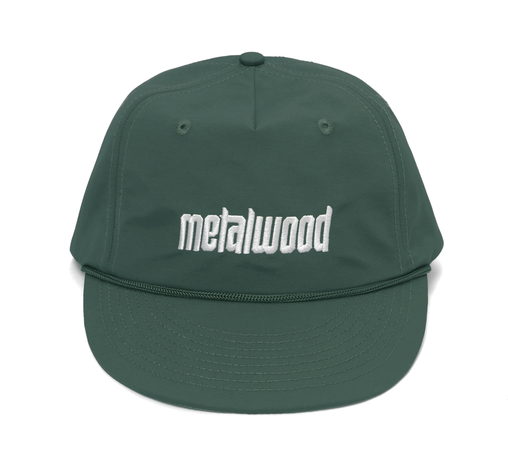 Metal Logo 5-Panel Rope Hat – SHOPATKINGS