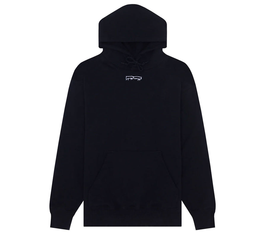 OUTLINE DRIP LITTLE LOGO HOODIE – SHOPATKINGS