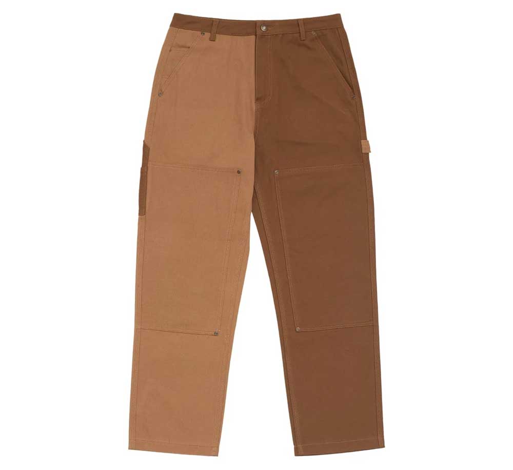 DOUBLE KNEE COLORBLOCK WORK PANTS – SHOPATKINGS